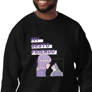 My Besto Friendo Sweater, Anime Friendship Shirt, Anime Cat Hoodie ...
