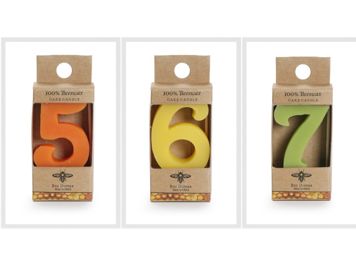 Birthday Number Cake Candles Birthday Cake Candles Cake - Etsy