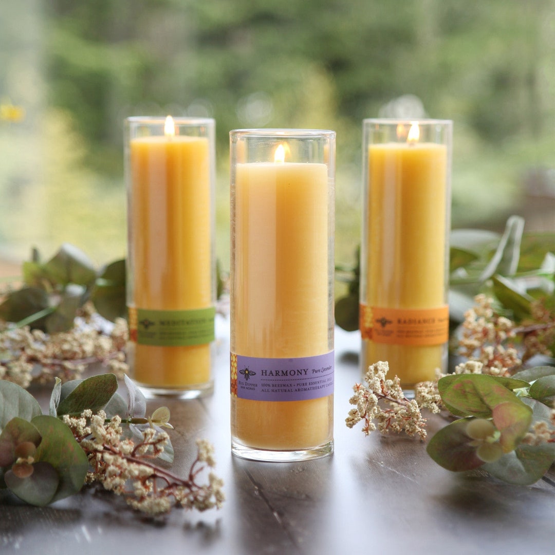 Beeswax Aromatherapy Sanctuary Glasses | Aromatherapy Candles | All ...