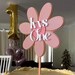 Personalised Daisy Topper | Flower | Acrylic Cake Topper | Retro ...