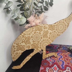 Indigenous Emu Wall Art | Totem | Australia Animals | Daycare Schools ...