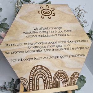 Hexagon Acknowledgement of Country | Daycare Schools Play Rooms | Room ...