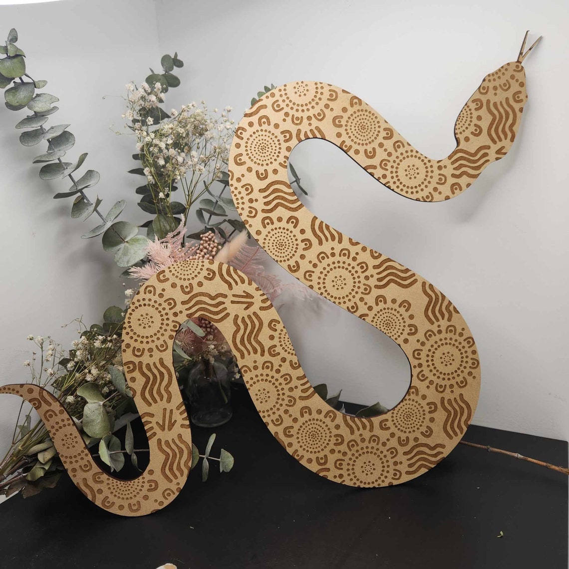 Indigenous Snake Wall Art Totem Australia Animals - Etsy