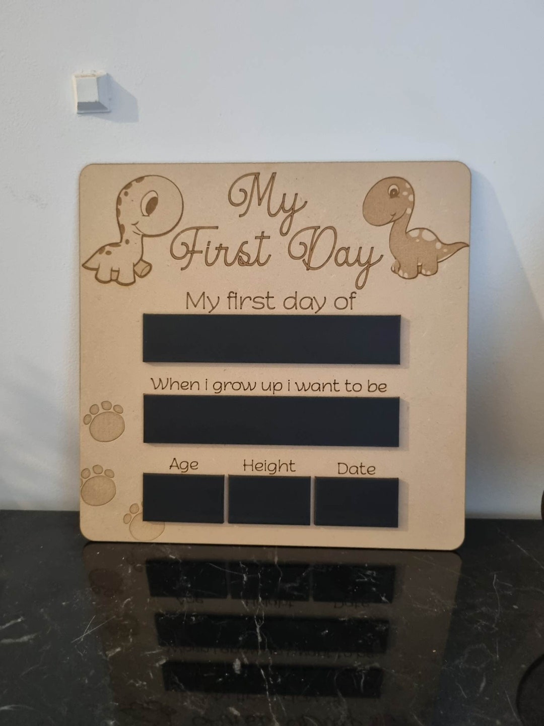 Dino Theme | My First Day / My Last Day Signs | Milestones | School ...