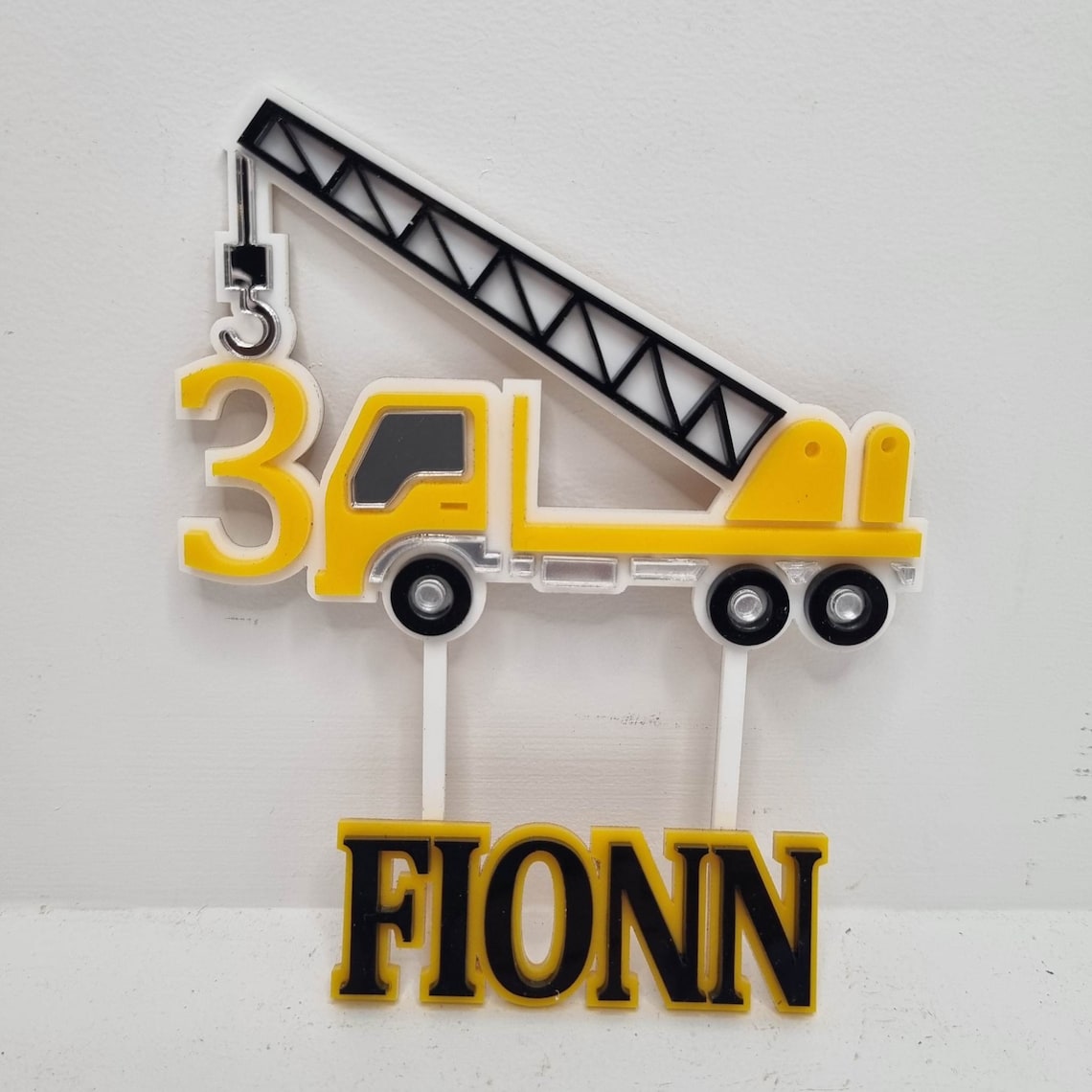Truck Cake Topper Cake Topper | Acrylic Cake Topper | Birthday | Event ...