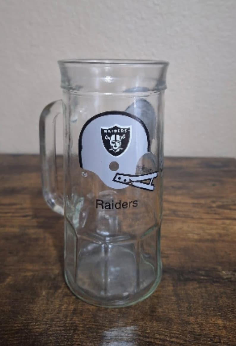 NFL Oakland Raiders Logo Jar Mug - Etsy