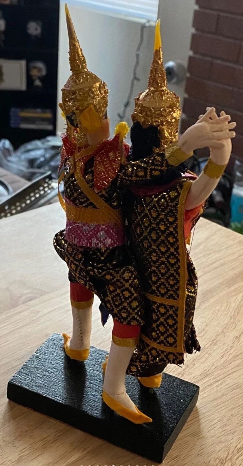Mid Century Rare Siam Thai Dancing Couple - Etsy