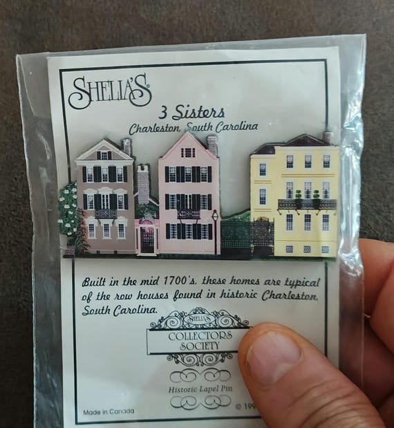 1997 Sheila’s Collectors Society 3 Sisters Charleston… - Gem