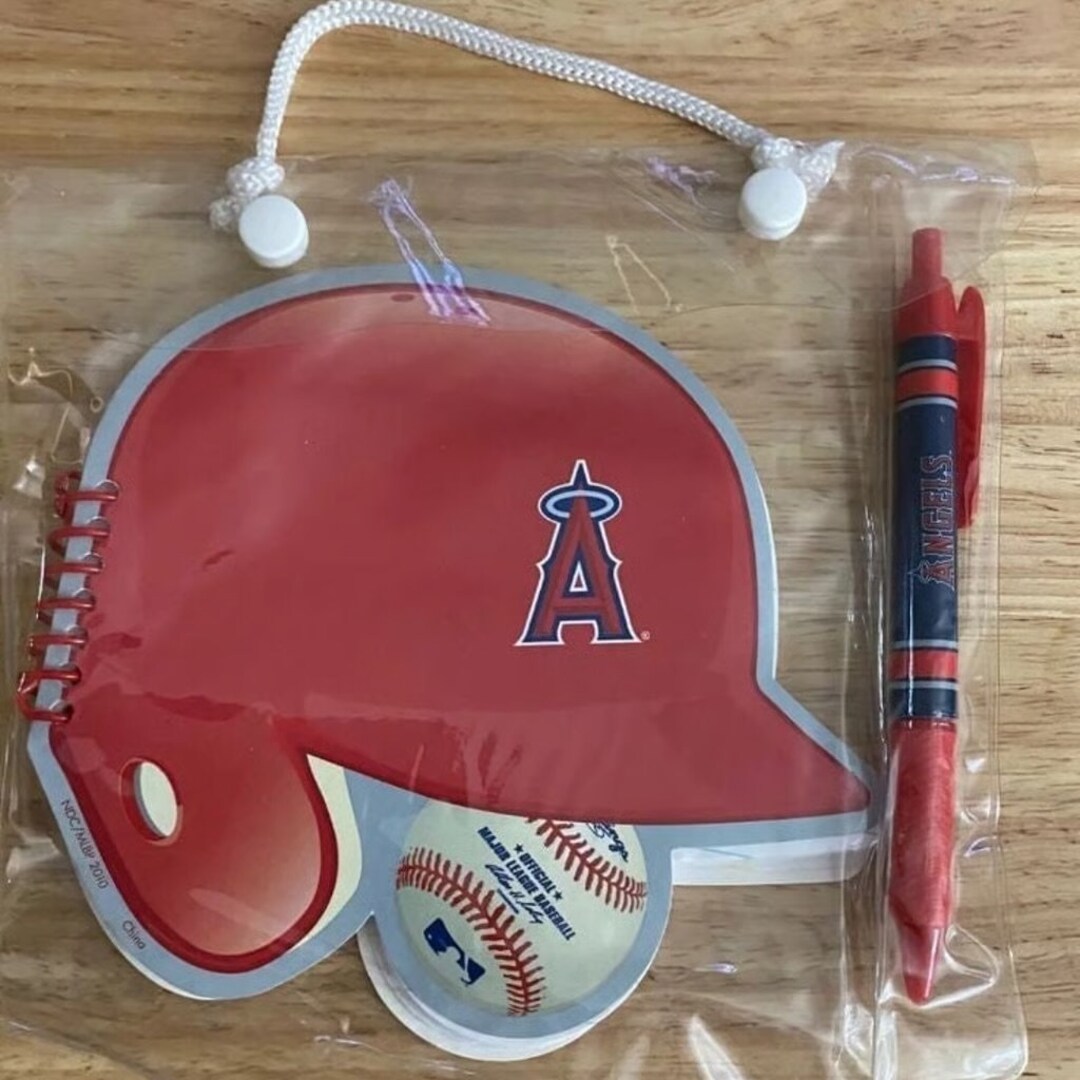MLB LA Angels Souvenir Notepad Helmet and Pen Set - Etsy