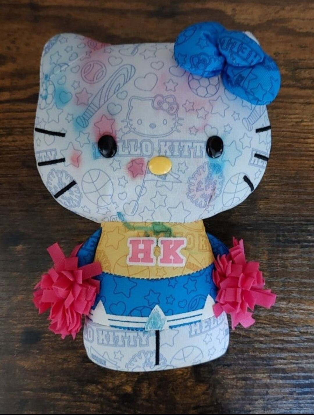 Hello Kitty Cheerleader Plush - Etsy