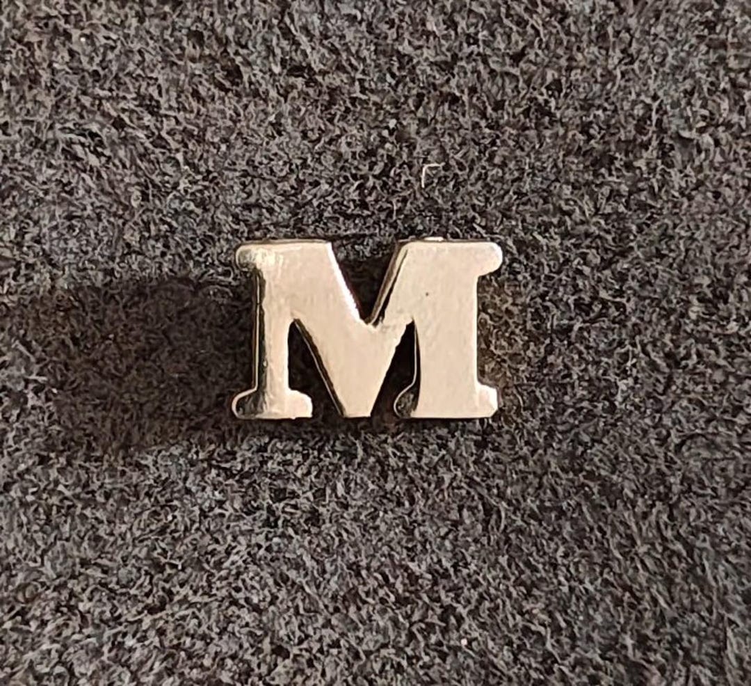 1990’s Avon Monogram Letter Initial "m" Pin - Etsy