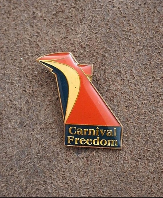 1990s Carnival Freedom Cruise Lines Ship Guest VIP En… - Gem