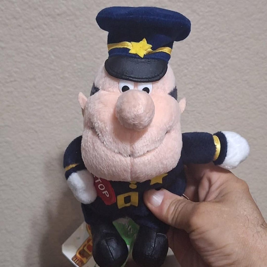 1999 Frosty the Snowman’s Bennie Traffic Cop Plush - Etsy