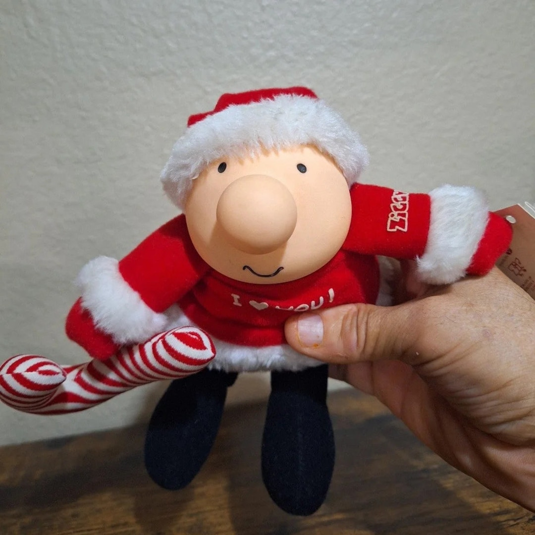 1985 "i Love You" Christmas Ziggy Plush - Etsy