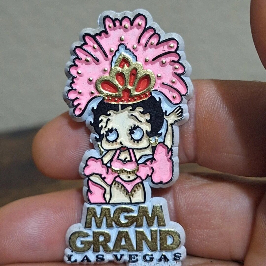 Betty Boop Show Girl MGM Grand Magnet - Etsy
