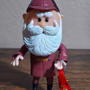 2002 Skinny Santa With Sleigh Bells - Etsy