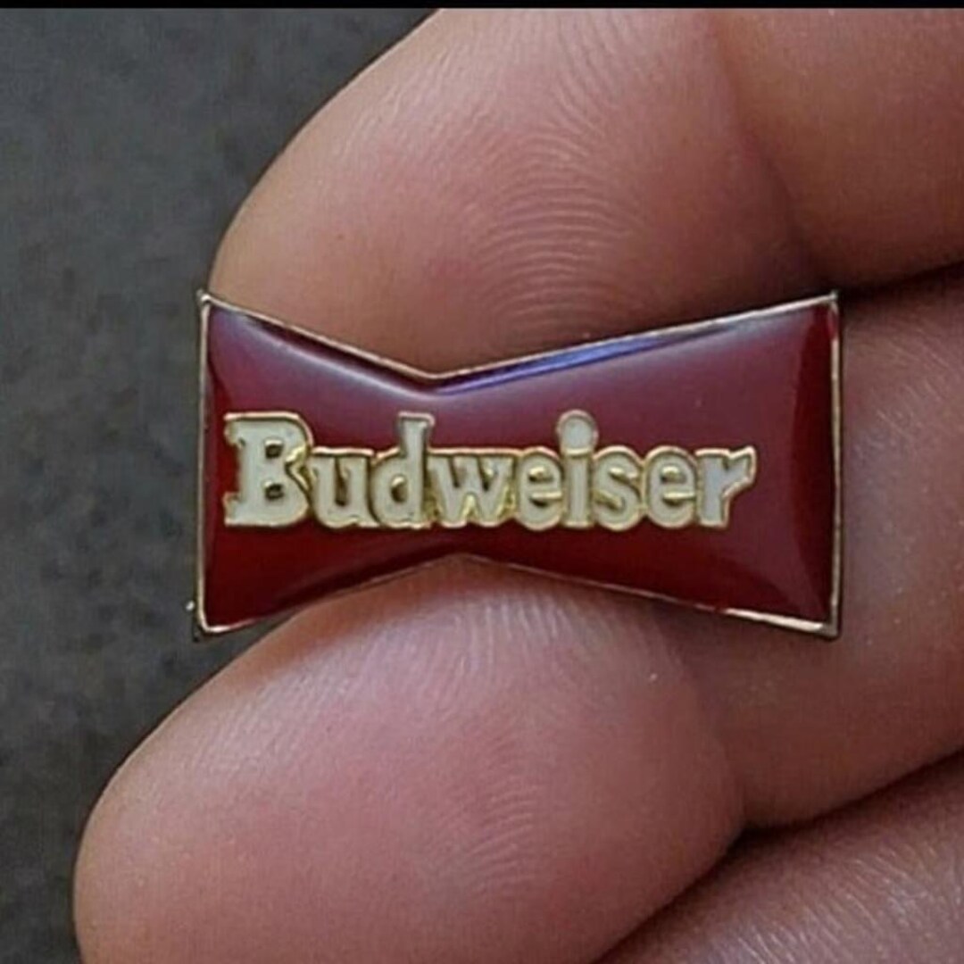 1980s Budweiser King of Beers Bow Tie Pin - Etsy
