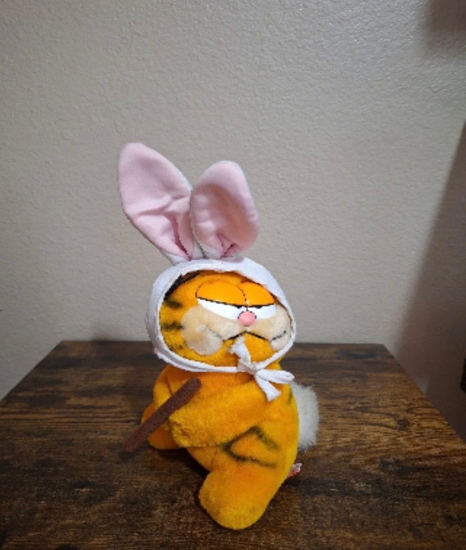 1981 Garfield 11 Bunny Ears Soft Plush - Etsy