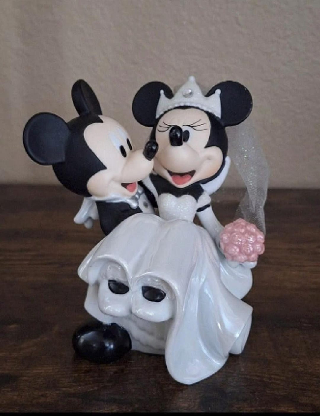 1990s Disney Parks Minnie & Mickey Mouse Bride and Groom - Etsy