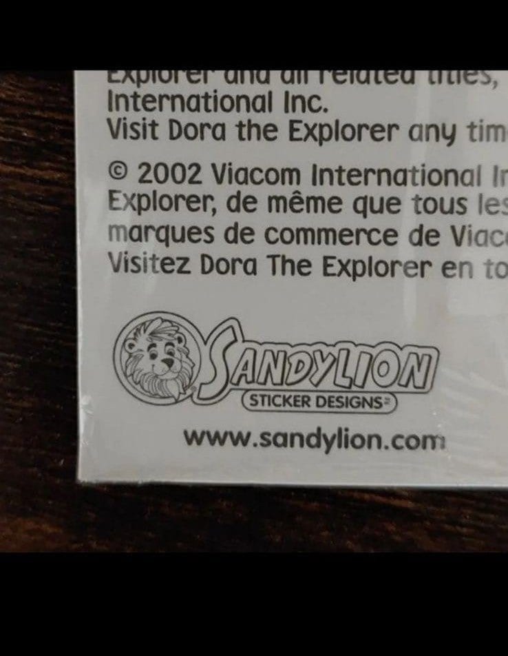 Vintage Nick Jr. Dora the Explorer Stickers - Etsy