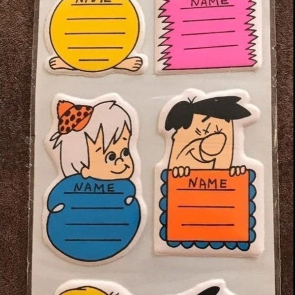 The Flintstones Stickers - Etsy