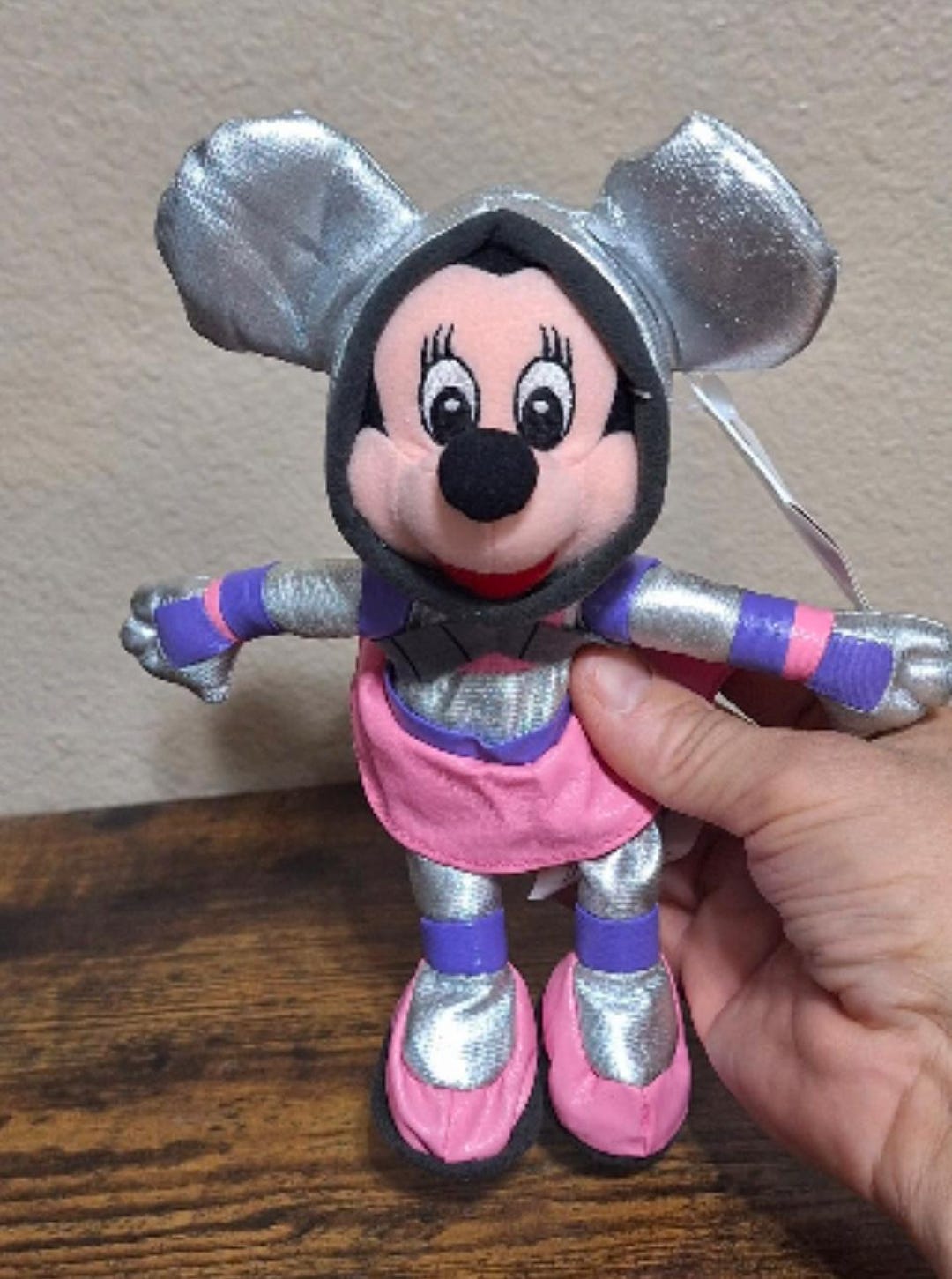 1990s retired the Disney Store Minnie Mouse Spaceman Plush - Etsy