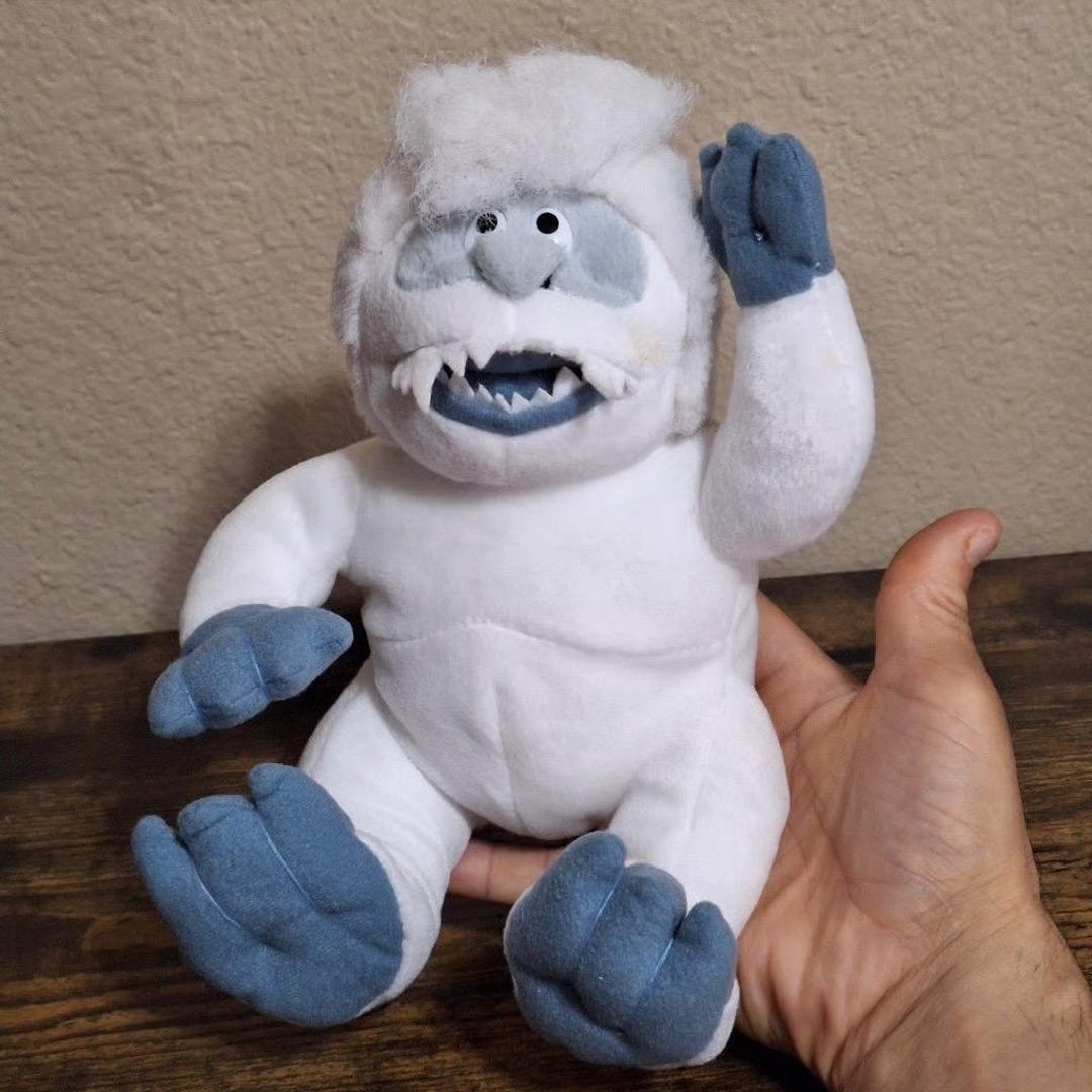 1999 Yeti Bumble Snowman Rudolph Island of Misfit Toys Plush - Etsy