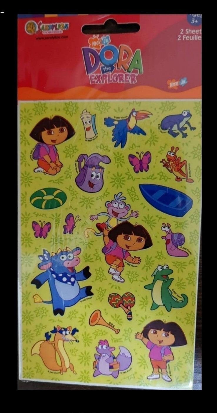 Vintage Nick Jr. Dora the Explorer Stickers - Etsy