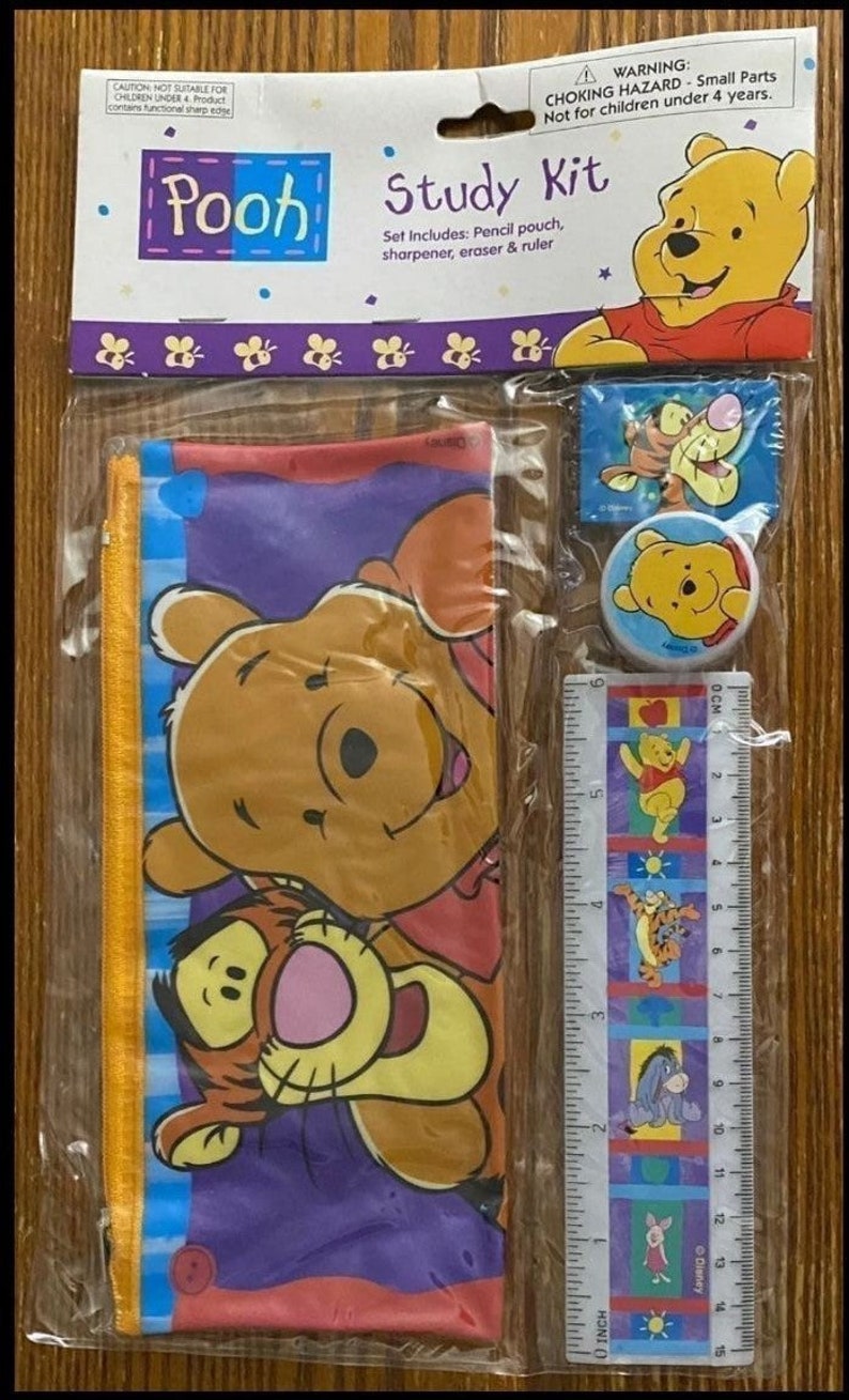 90s Disney’s Winnie the Pooh Study Kit/brand New - Etsy