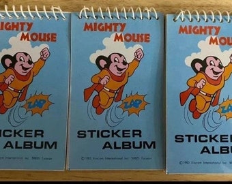 Vintage Mighty Mouse Clock - Etsy