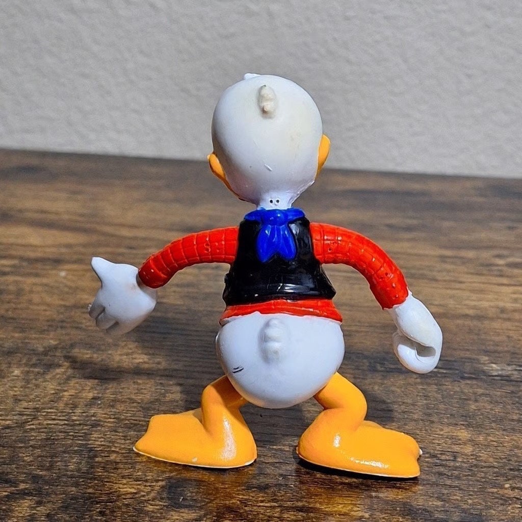 80s Western Donald Duck Bendable-bendy Figure by Arco/walt Disney - Etsy