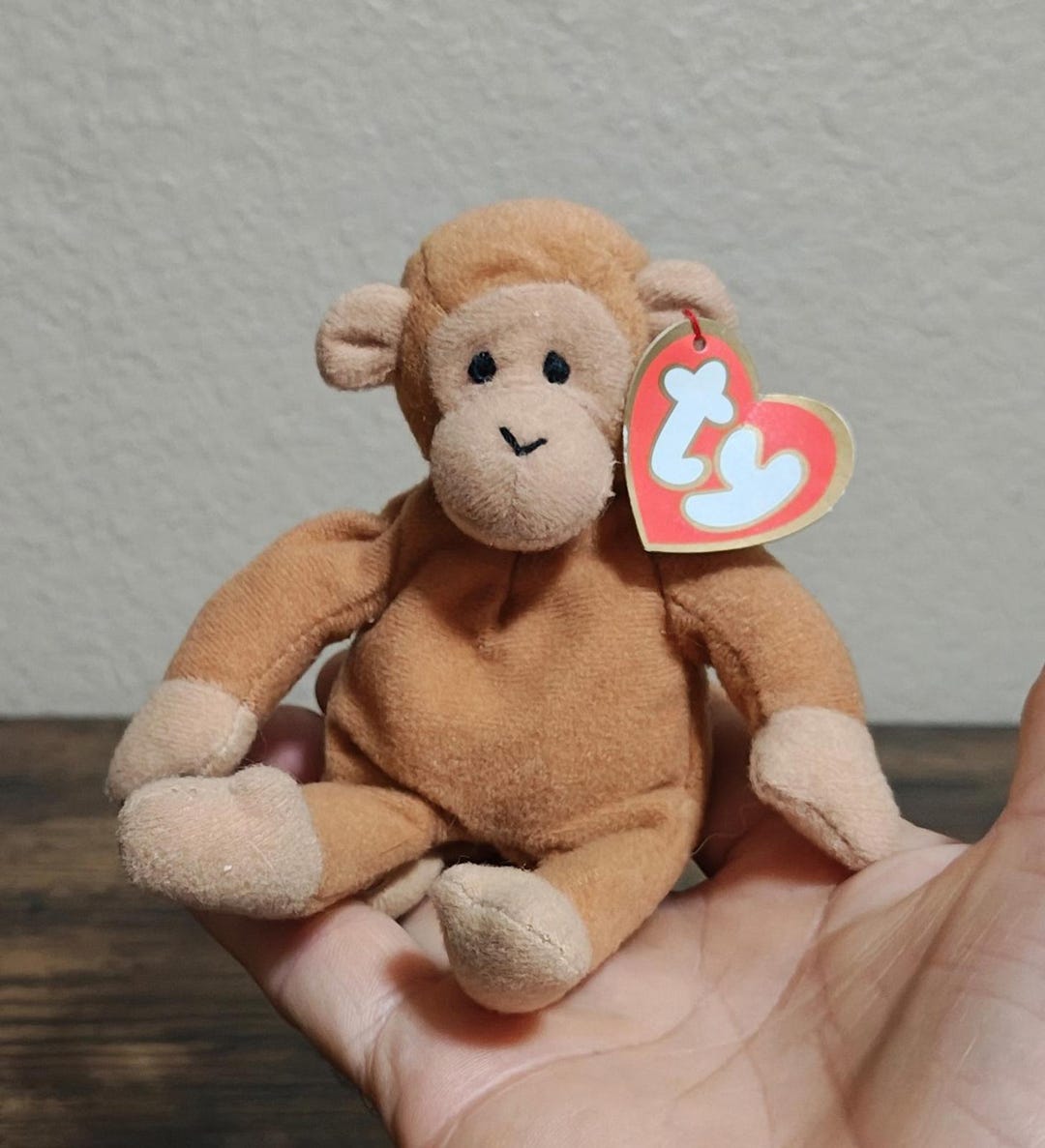 1993 TY Teenie Beanie Babies Bongo Beanbag Plush - Etsy