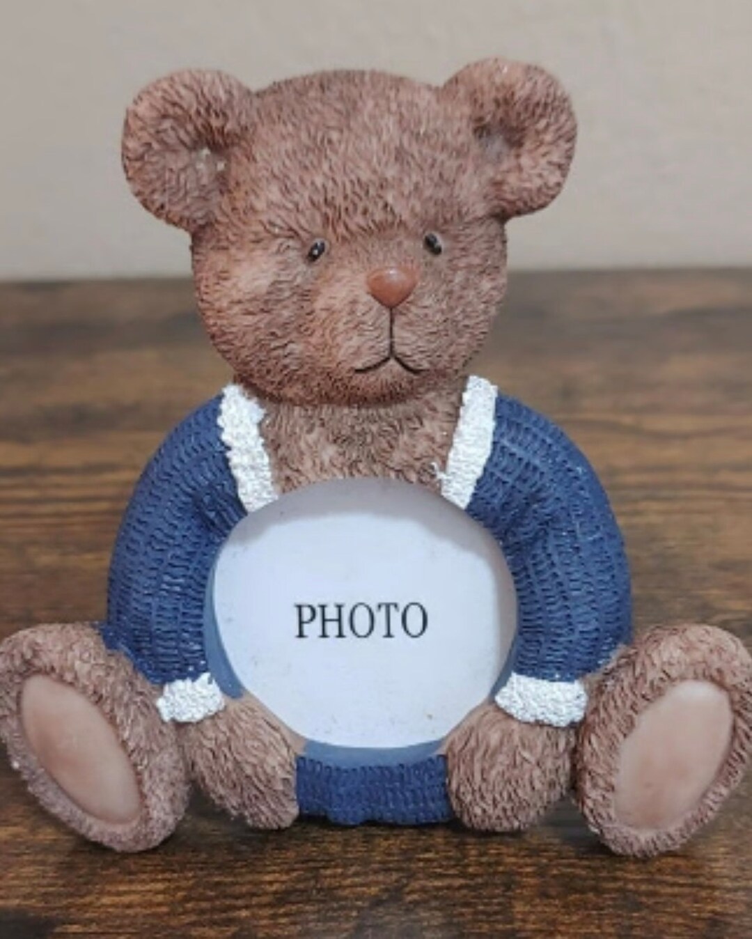 Tall Teddy Bear Picture Frame - Etsy