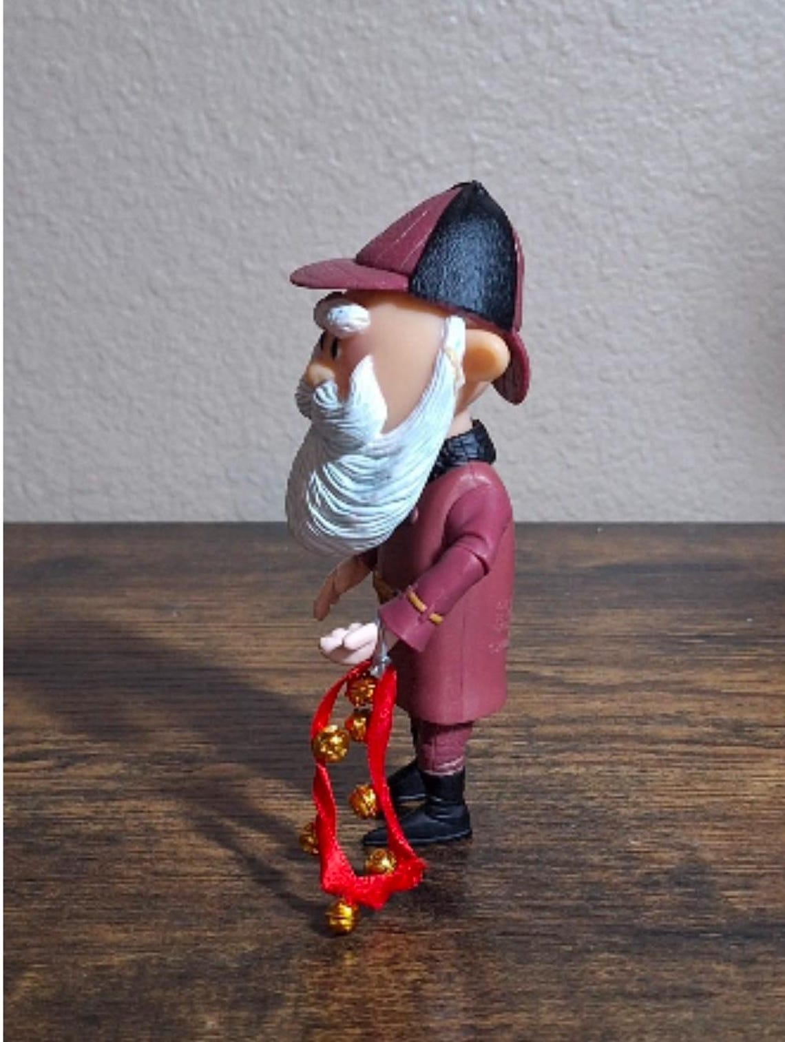 2002 Skinny Santa With Sleigh Bells - Etsy