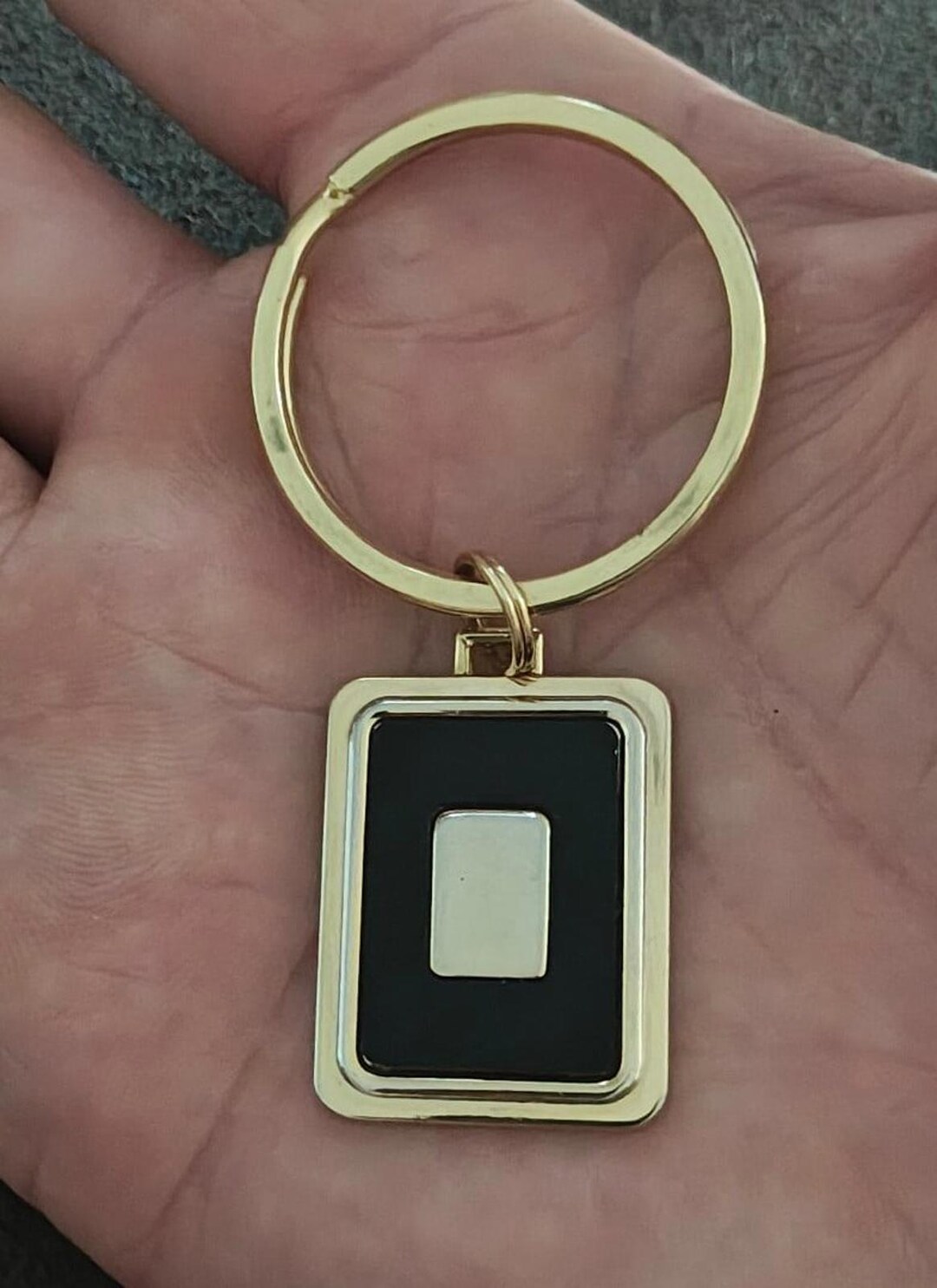 1990s Vintage Colibri 18k Gold Plated Key Chain Made in USA - Etsy
