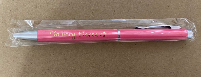 2 Motivational Quotes Ballpoint Pen - Etsy