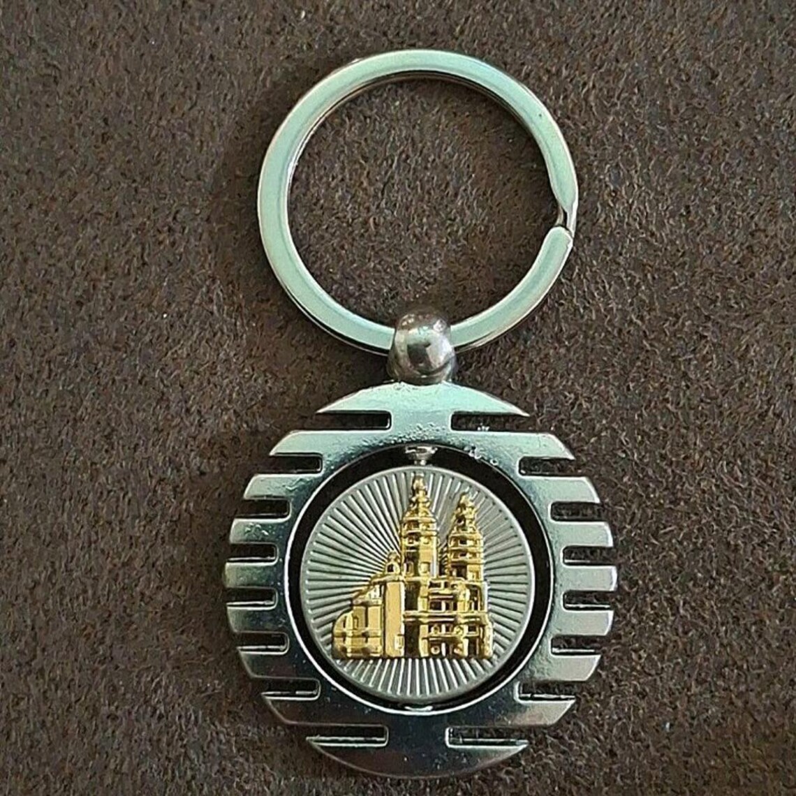 Our Lady of San Juan Two Tone Keychain - Etsy