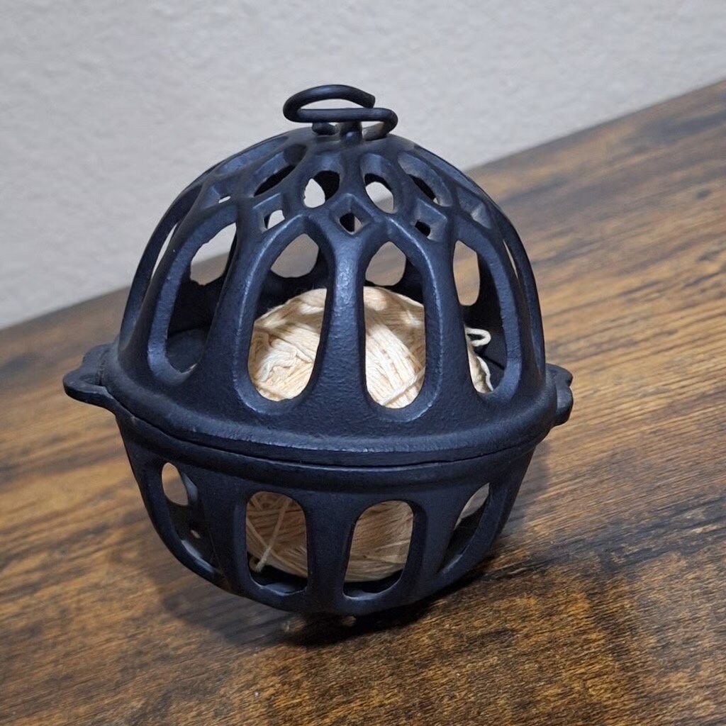 1930s Victorian Antique Cast Iron Hanging Ball String Twine - Etsy