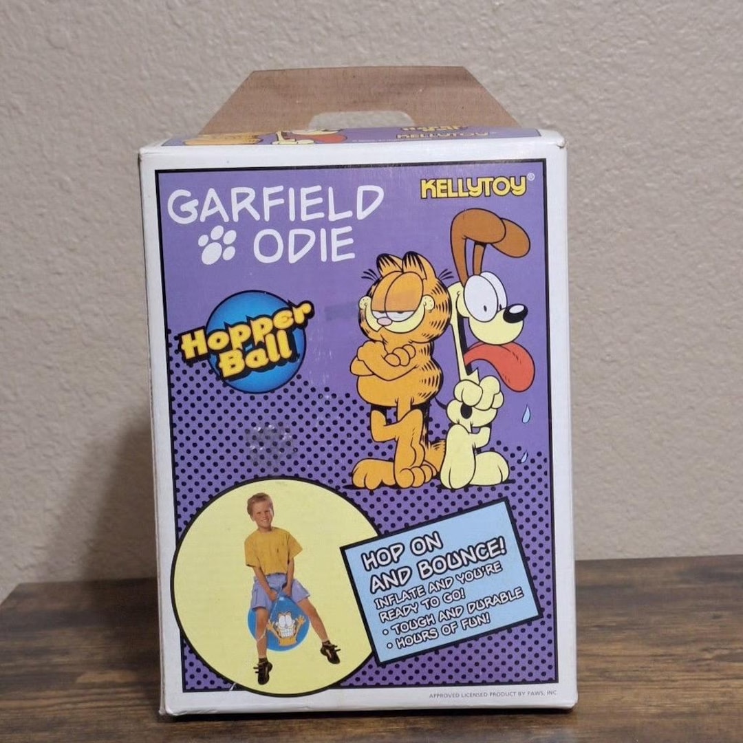 2004 Garfield Hopper Ball Bouncing Inflatable Toy - Etsy