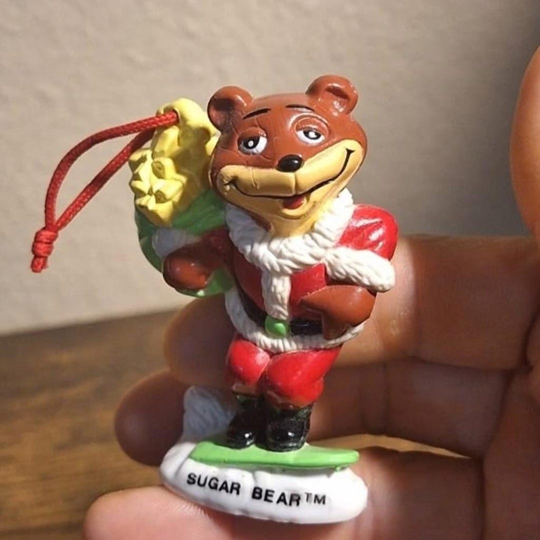 1993 Kraft General Foods Sugar Bear Wearing Santa - Etsy