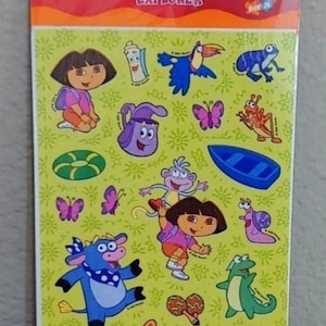 Vintage Nick Jr. Dora the Explorer Stickers - Etsy