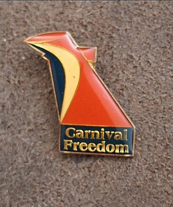 1990s Carnival Freedom Cruise Lines Ship Guest VIP En… - Gem