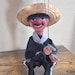 1960s Mexican Bandit Gunslinger Marionette Doll Hand Puppet - Etsy