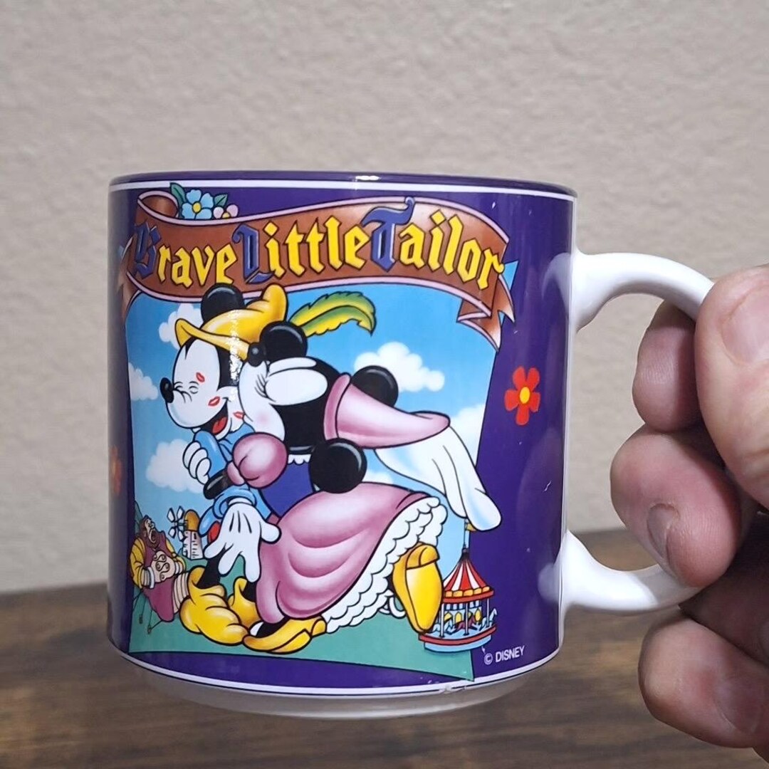 1990s Disney "brave Little Tailor" Mug - Etsy