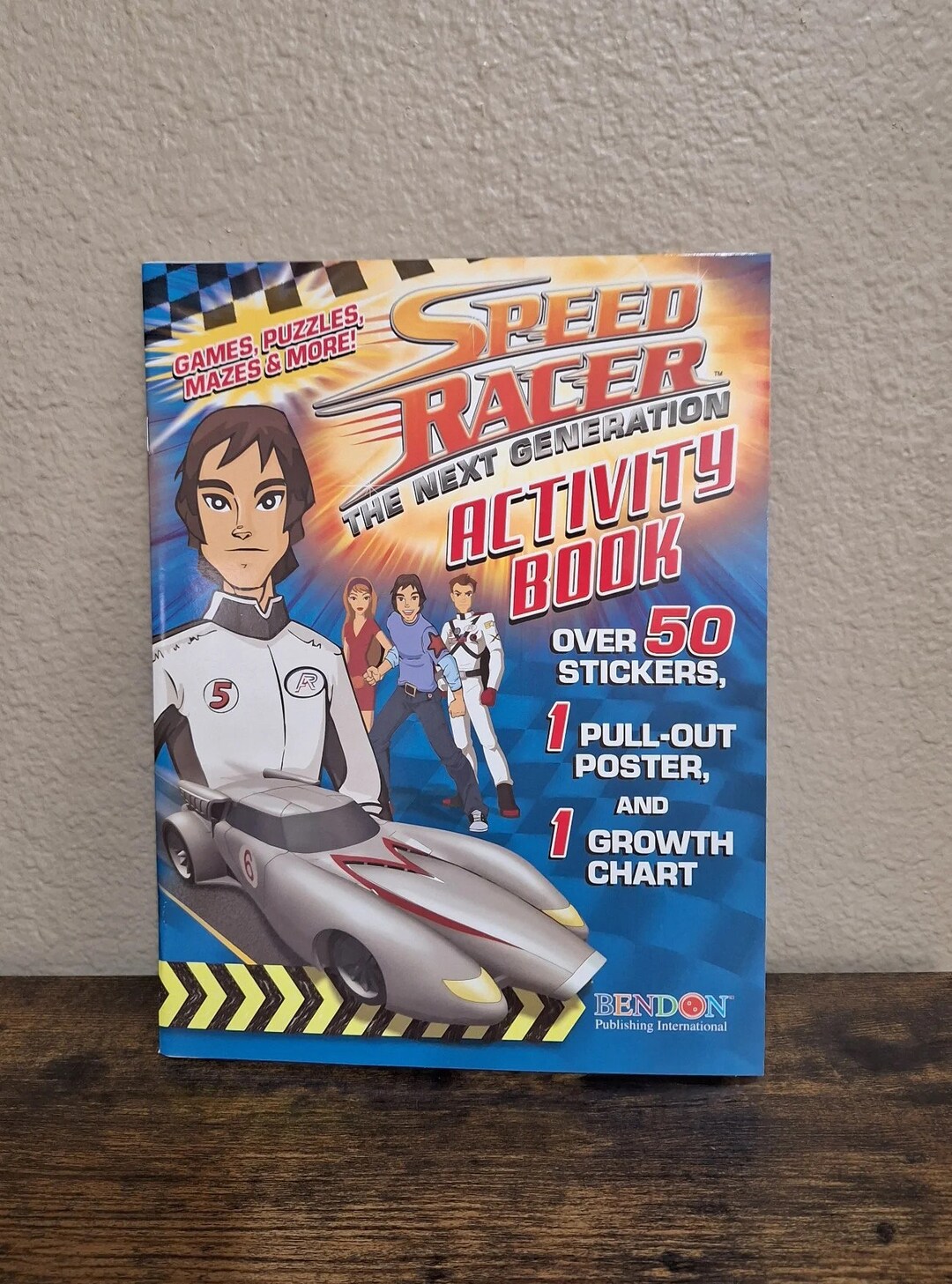 2008 Speed Racer Activity Book - Etsy