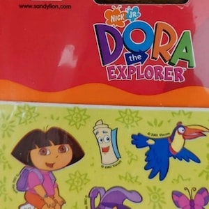 Vintage Nick Jr. Dora the Explorer Stickers - Etsy