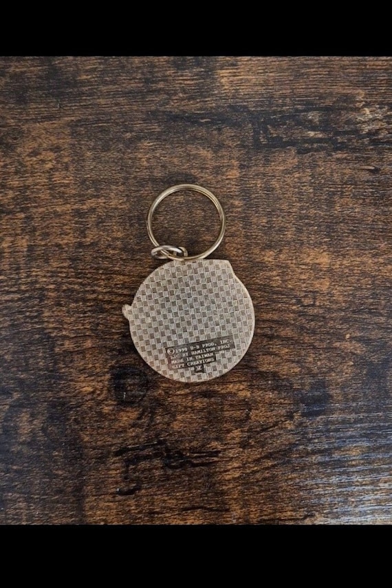 1990 The Jetsons Enamel Keychain/Keyring - Gem