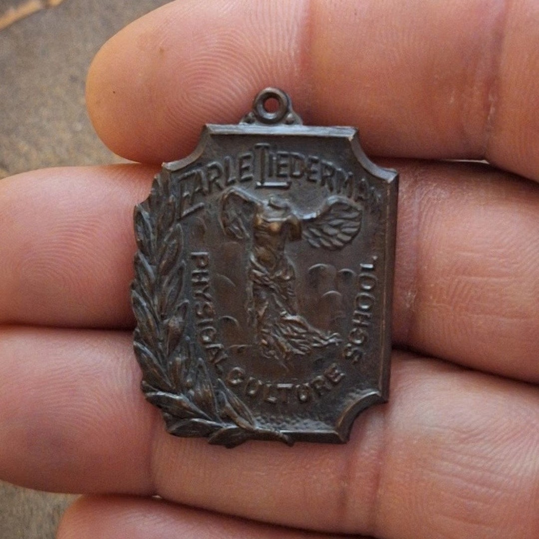 1920s Earle Liederman Physical Culture School Award Medal - Etsy
