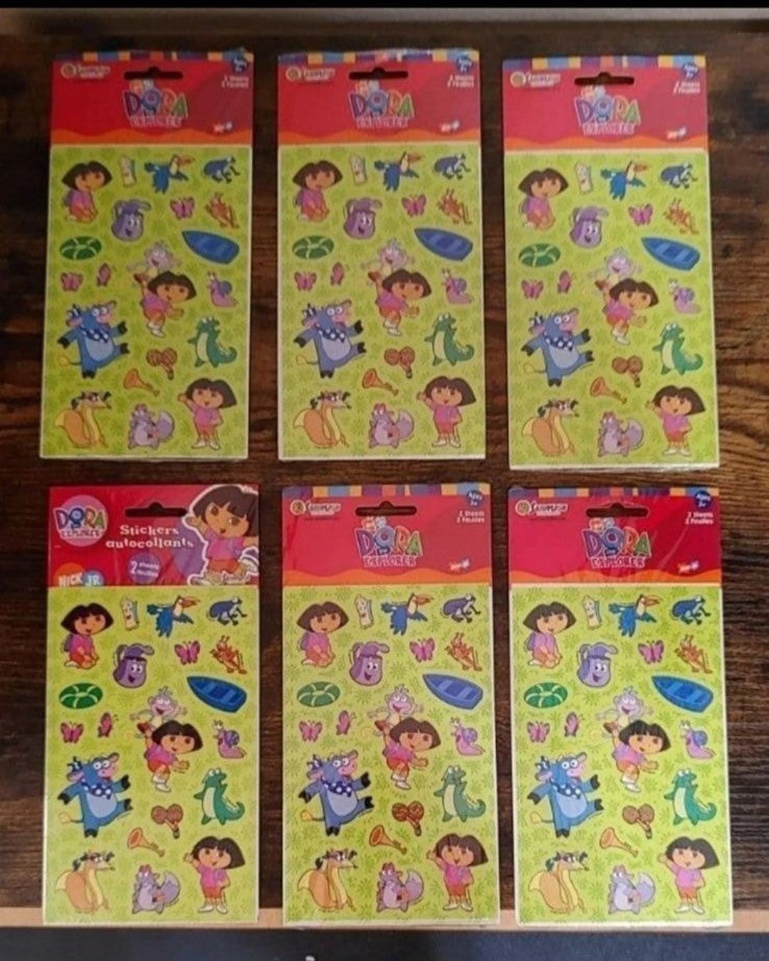 Vintage Nick Jr. Dora the Explorer Stickers - Etsy