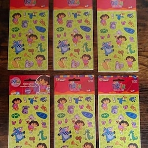 Vintage Nick Jr. Dora the Explorer Stickers - Etsy